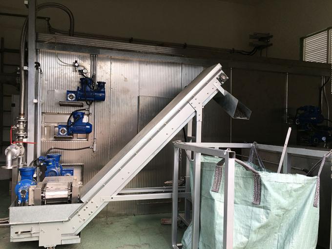 low temperature batch heat pump sludge drying machine/ sludge steam dryer
