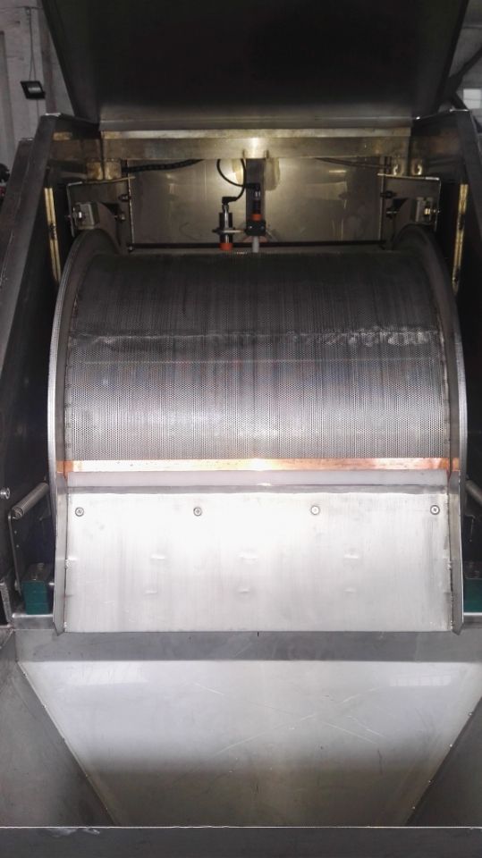 high quality rotating filter; rotating screen , shaft driven fine grid ...